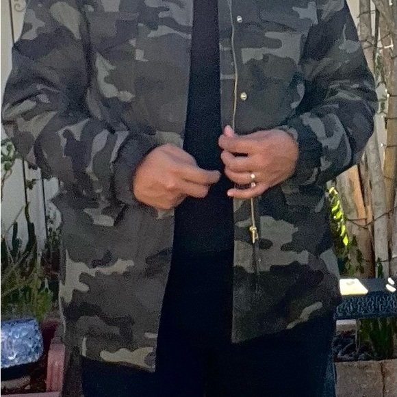 Love Tree | Jackets & Coats | Love Tree Camouflage Utility Jacket ...